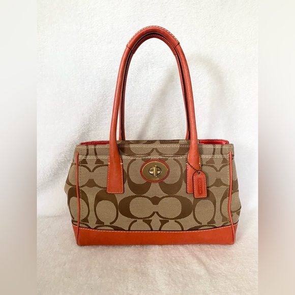 Coach | Bags | Coach Hampton Signature Shoulder Bag | Poshmark